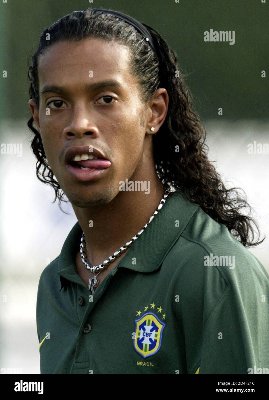 Ronaldinho face hi-res stock photography and images - Alamy