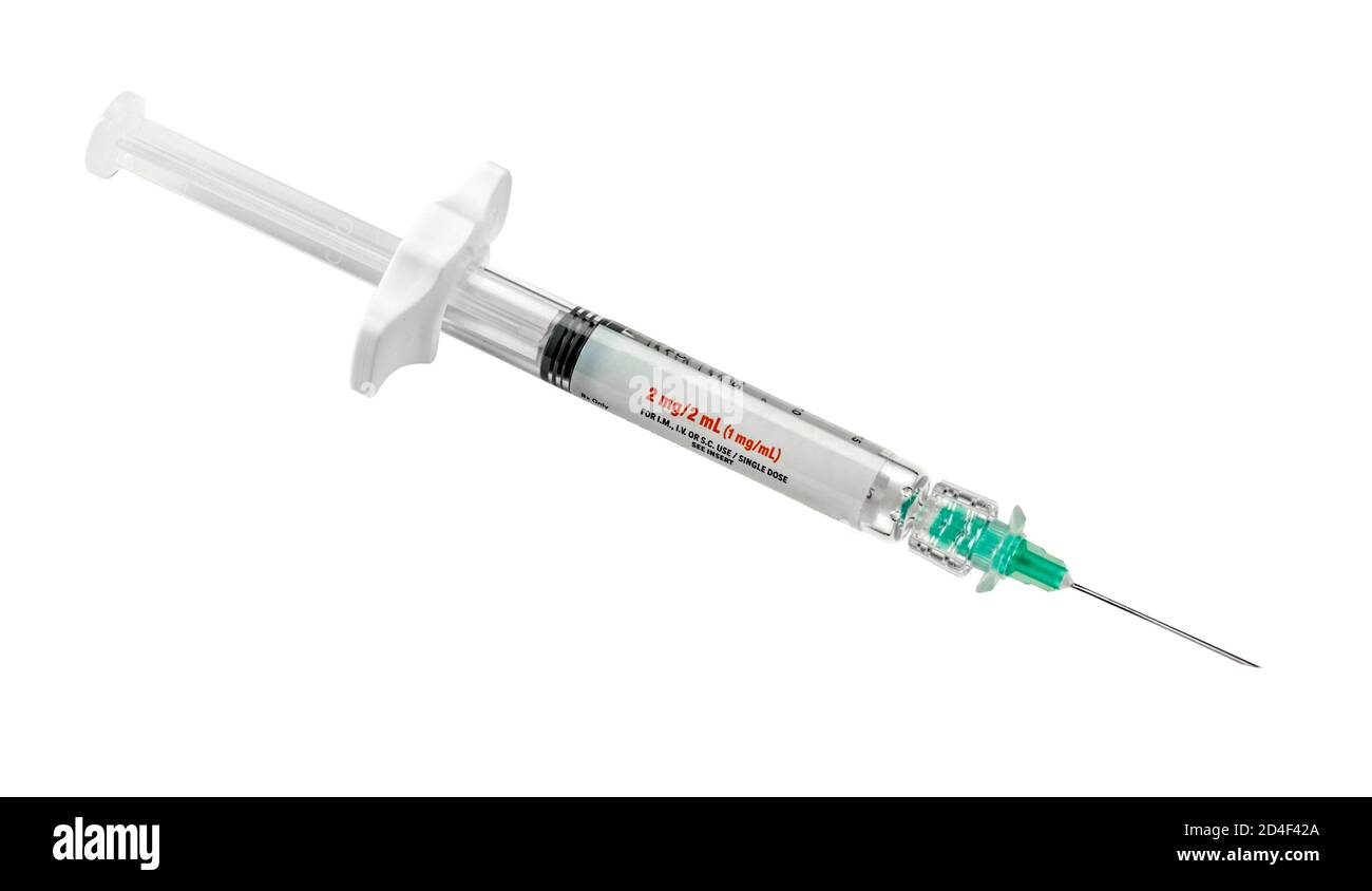 Medical supplies insulin syringe Cut Out Stock Images & Pictures - Alamy