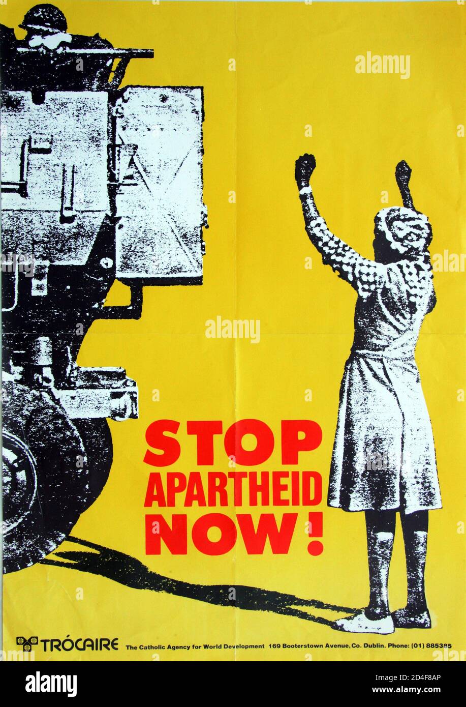 Africa anti apartheid poster hi-res stock photography and images - Alamy