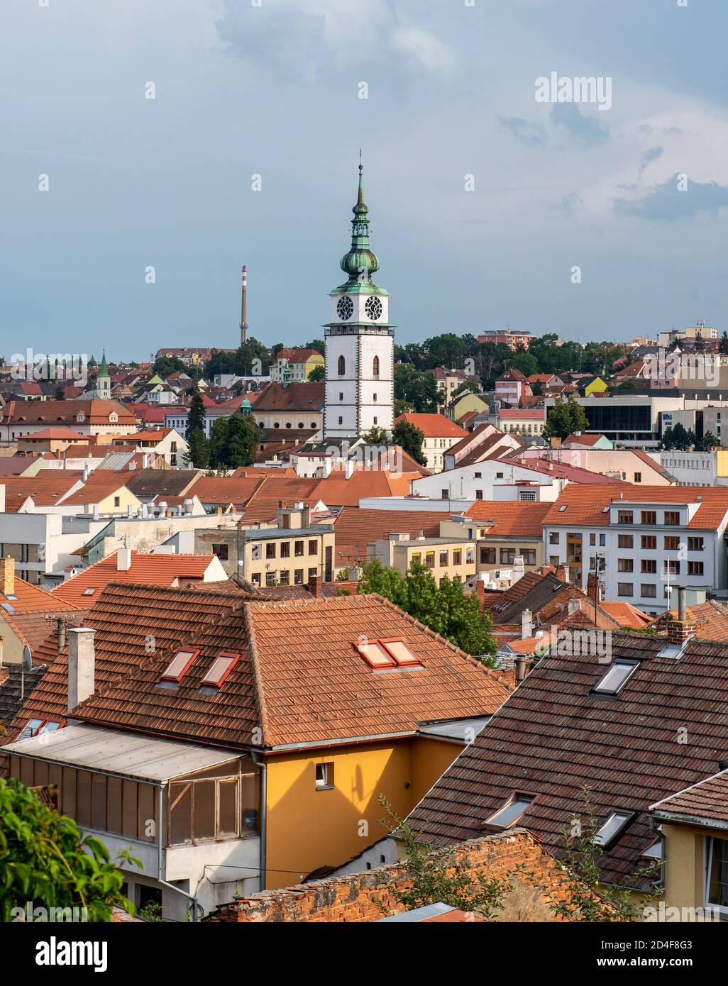 Trebic town tower hi-res stock photography and images - Alamy