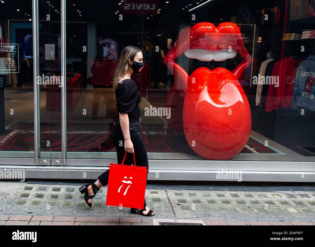 The official Rolling Stones store, RS № 9 opening held at Carnaby ...