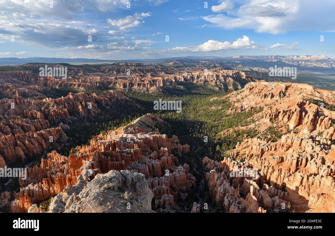 Bryce canyon national park scenic mountain sunset utah hi-res stock ...