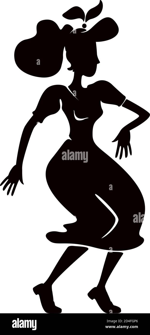 Charleston silhouette Cut Out Stock Images & Pictures - Alamy