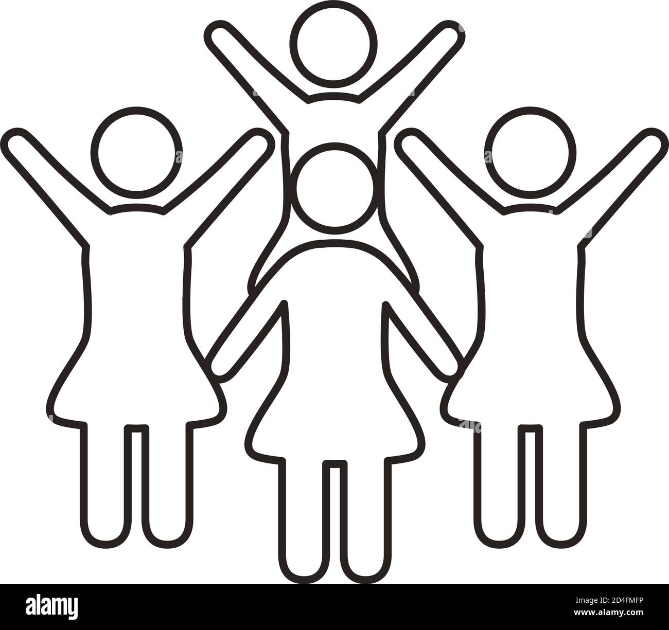 Women winners Stock Vector Images - Alamy