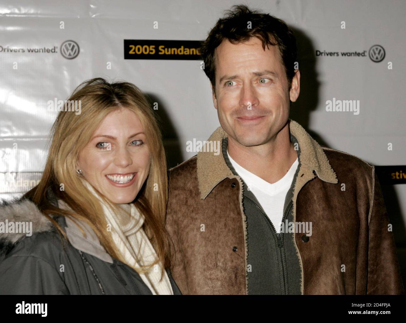 Actor greg kinnear wife helen hi-res stock photography and images - Alamy