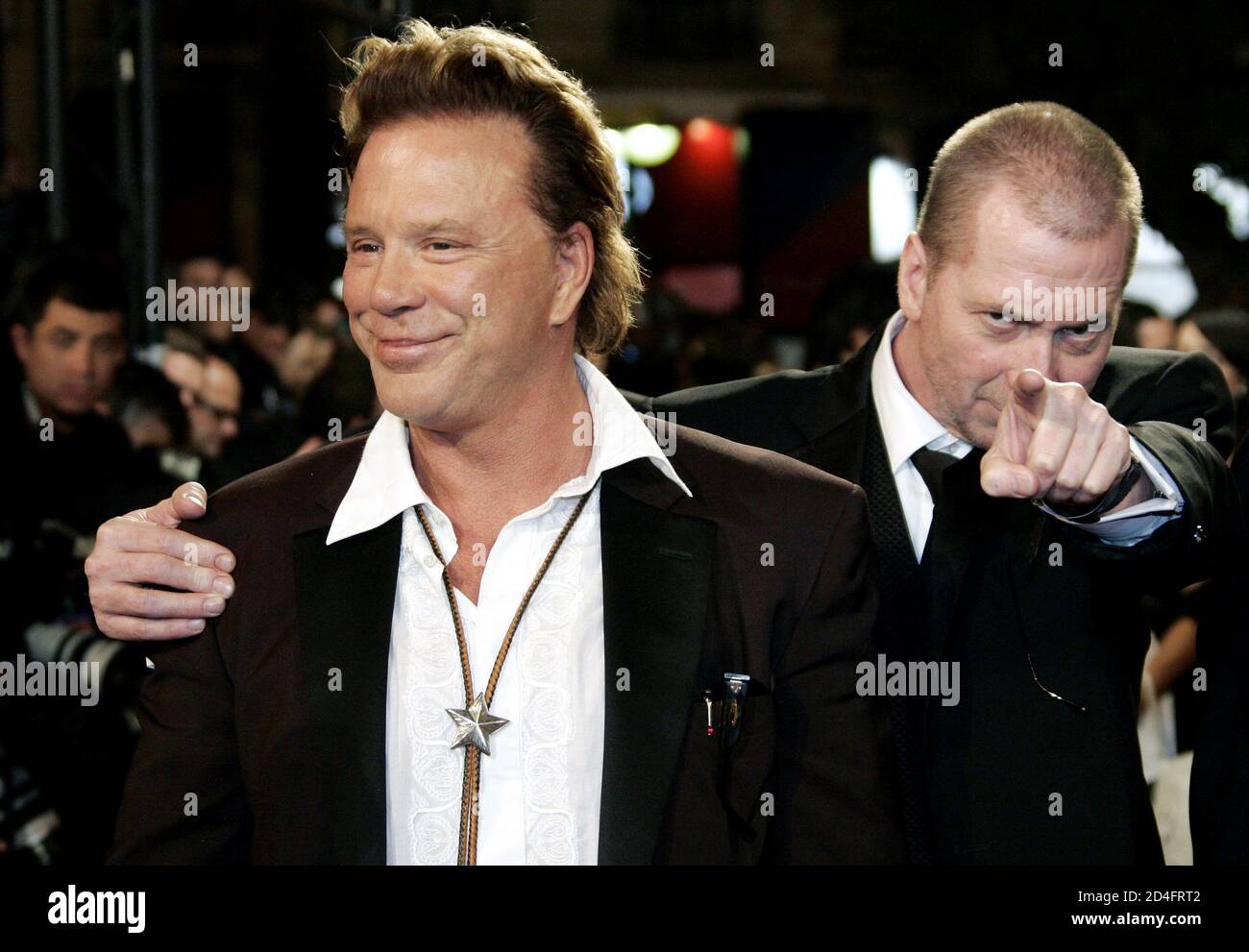 Mickey rourke cannes film festival hi-res stock photography and images ...