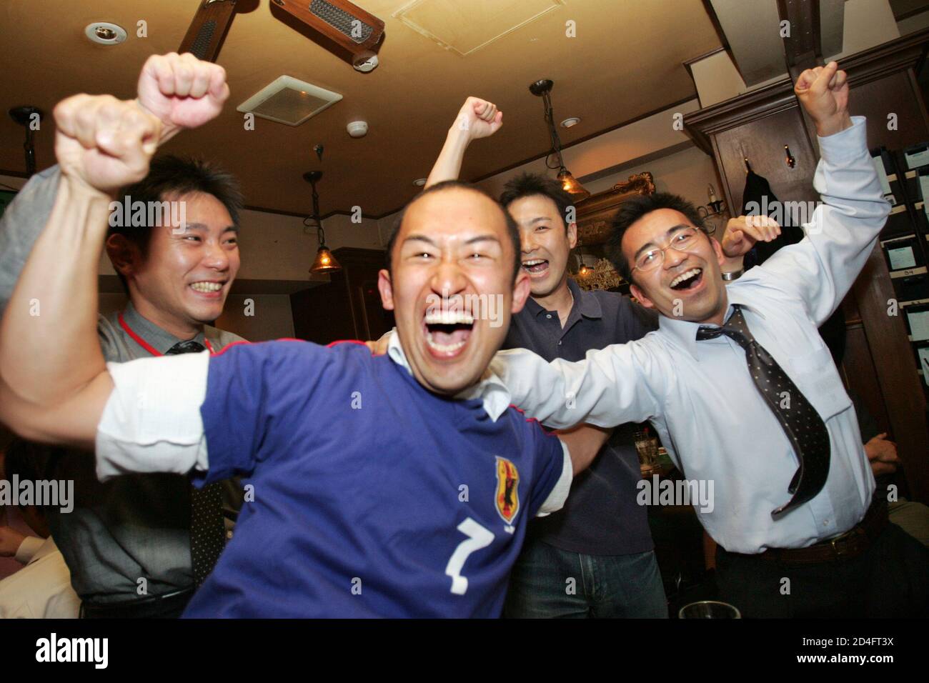 Supporters Japan Cheer Team World High Resolution Stock Photography and ...