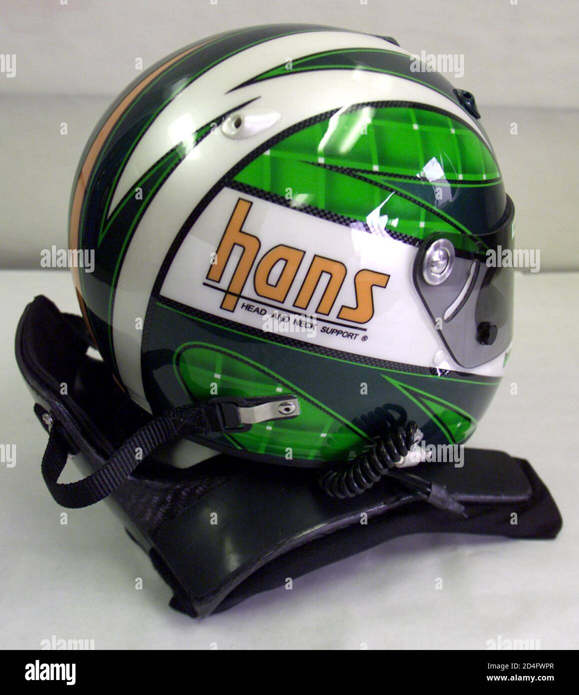 Hans device hi-res stock photography and images - Alamy