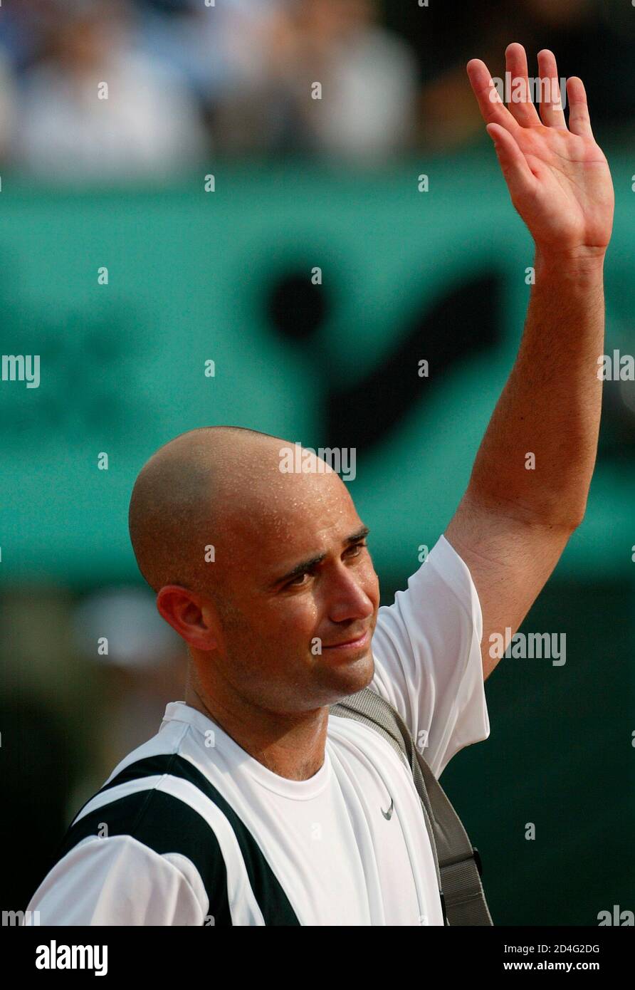 Andre agassi french open final hi-res stock photography and images - Alamy