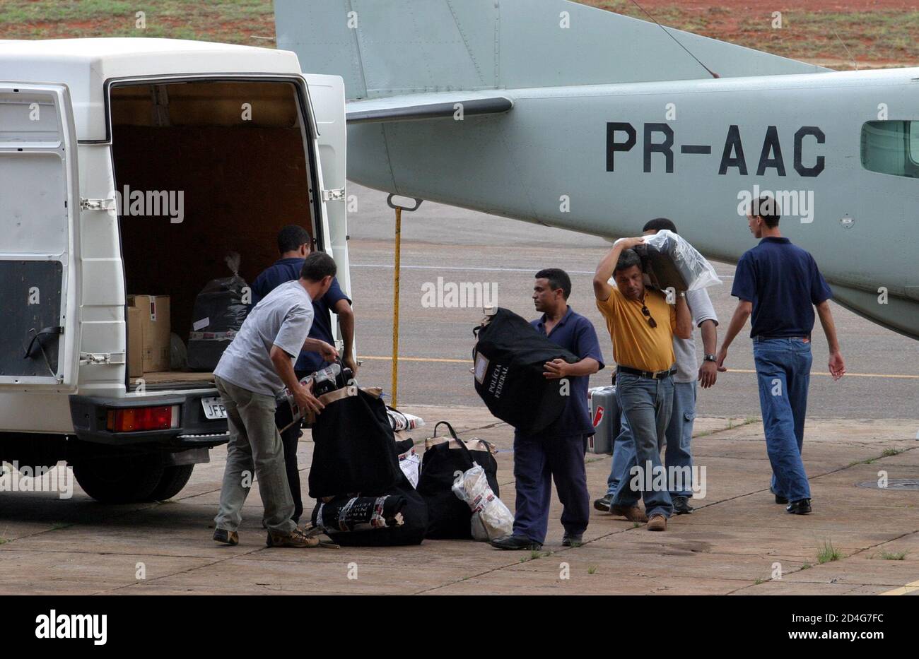 Brazil federal police raid hi-res stock photography and images - Alamy