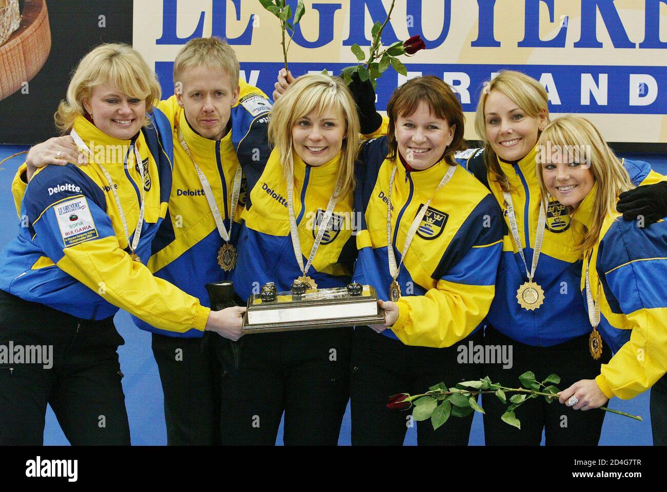 The swedish members of the european team hi-res stock photography and ...