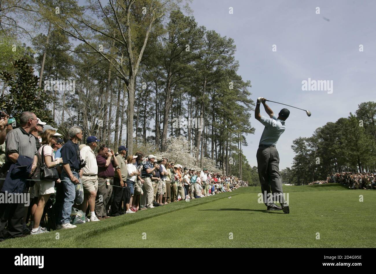 Tiger woods 2005 masters hi-res stock photography and images - Alamy