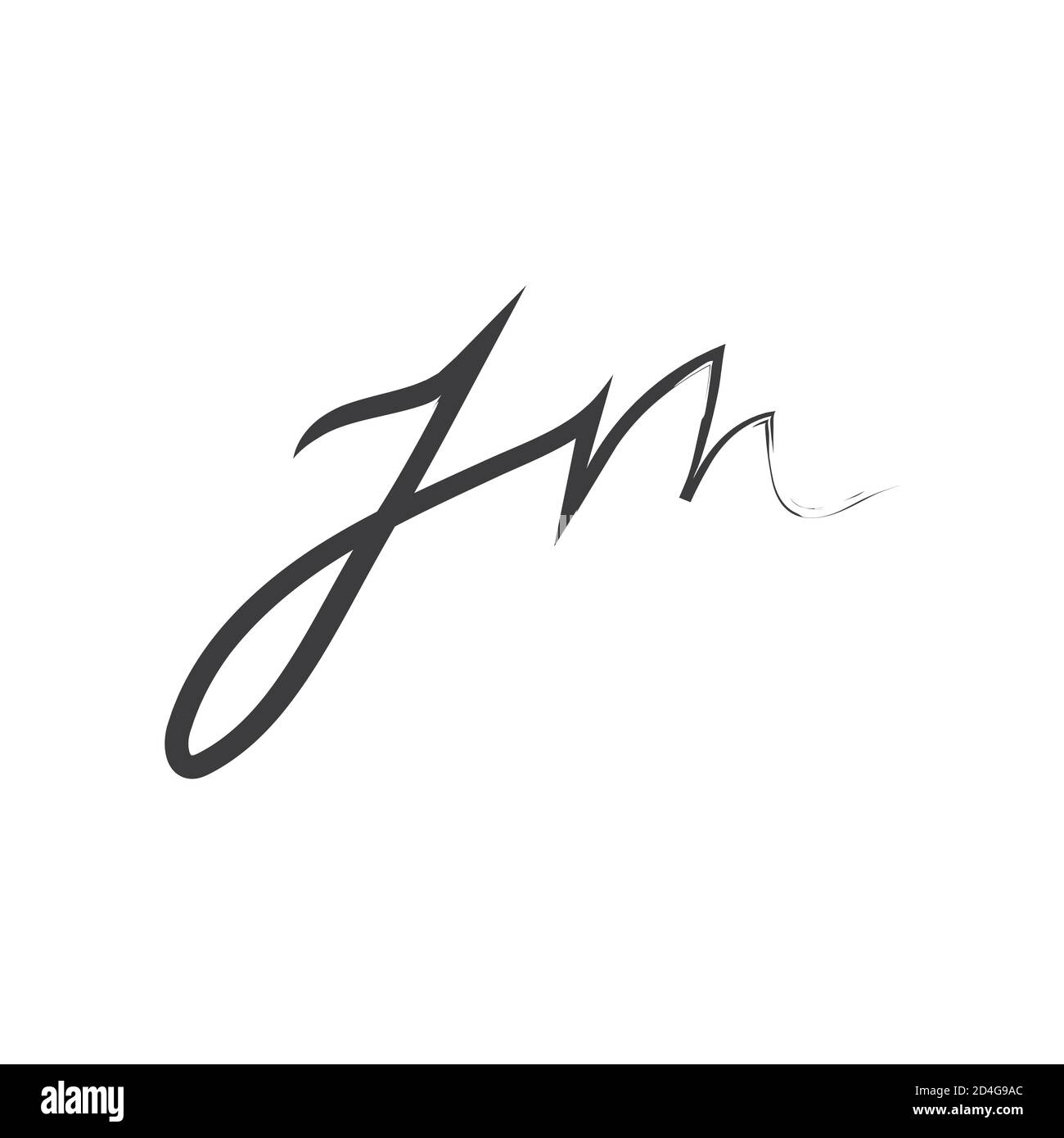 Initial letter jm logo or mj logo vector design template Stock Vector ...