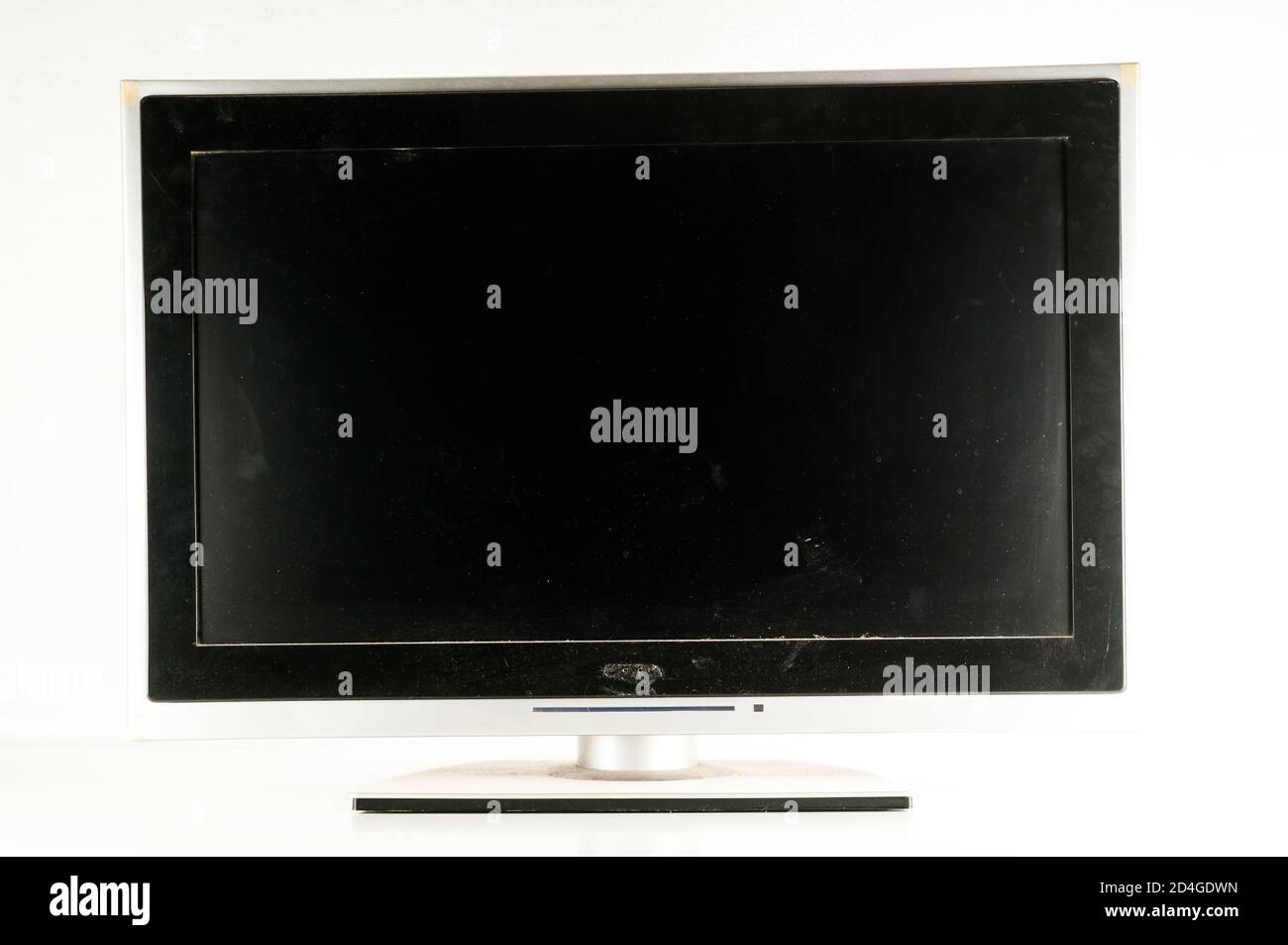 Black LCD tv screen Stock Photo - Alamy