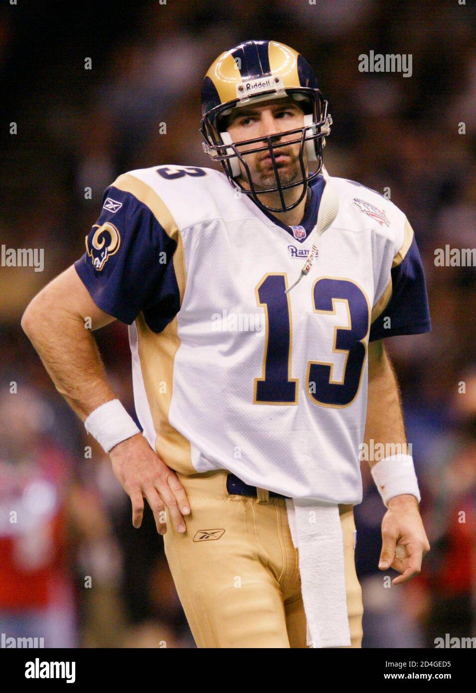 Kurt warner rams hi-res stock photography and images - Alamy