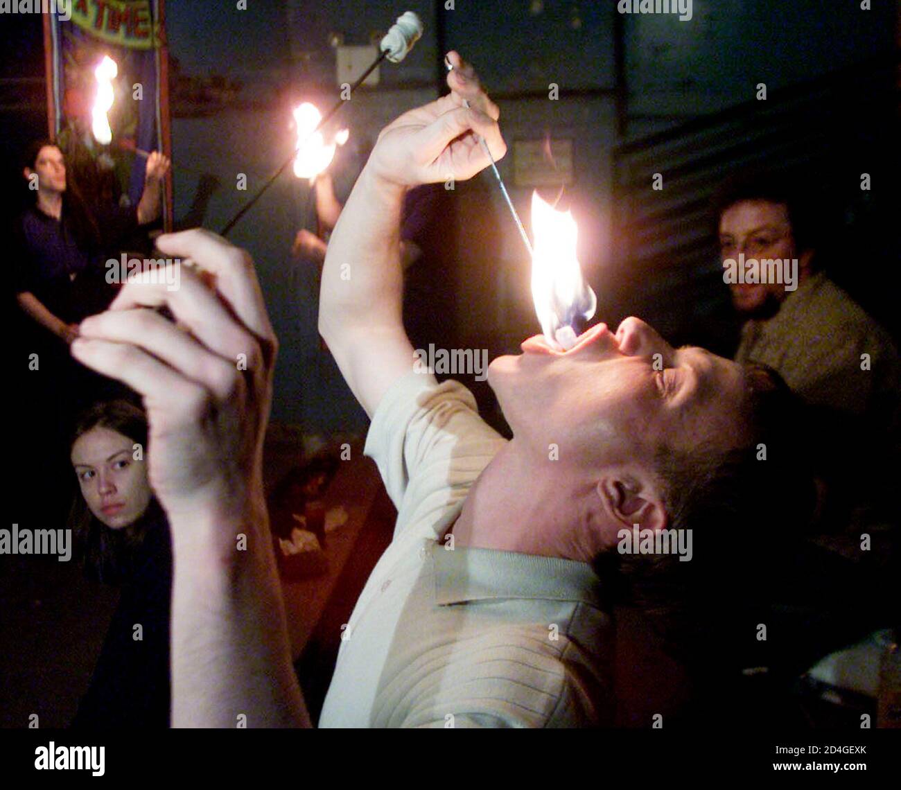 Glass walking and circus hi-res stock photography and images - Alamy