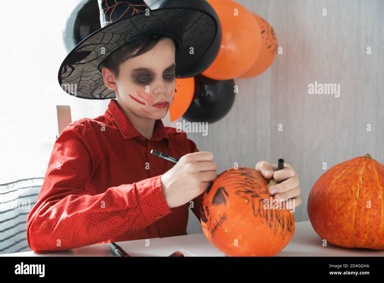 Halloween carnival or masquerade concept Stock Photo - Alamy