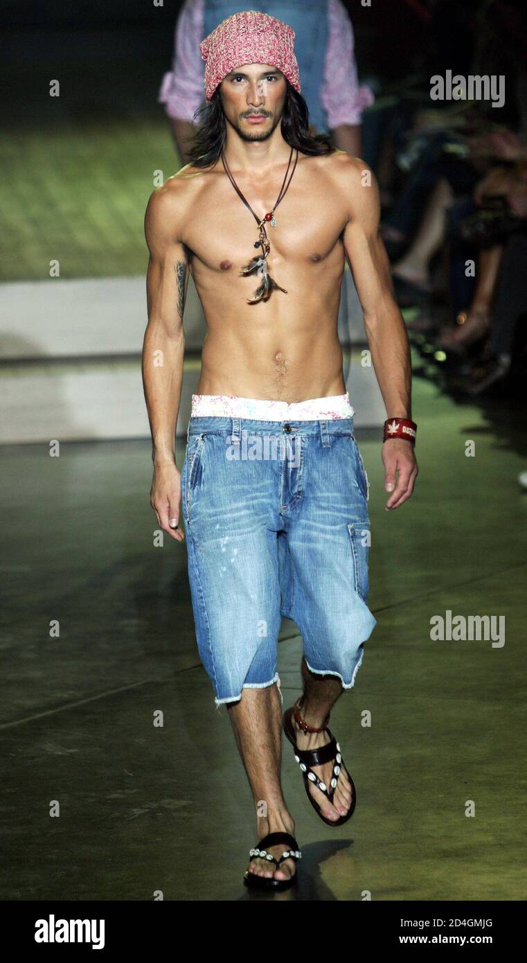 Dsquared2 model hi-res stock photography and images - Alamy