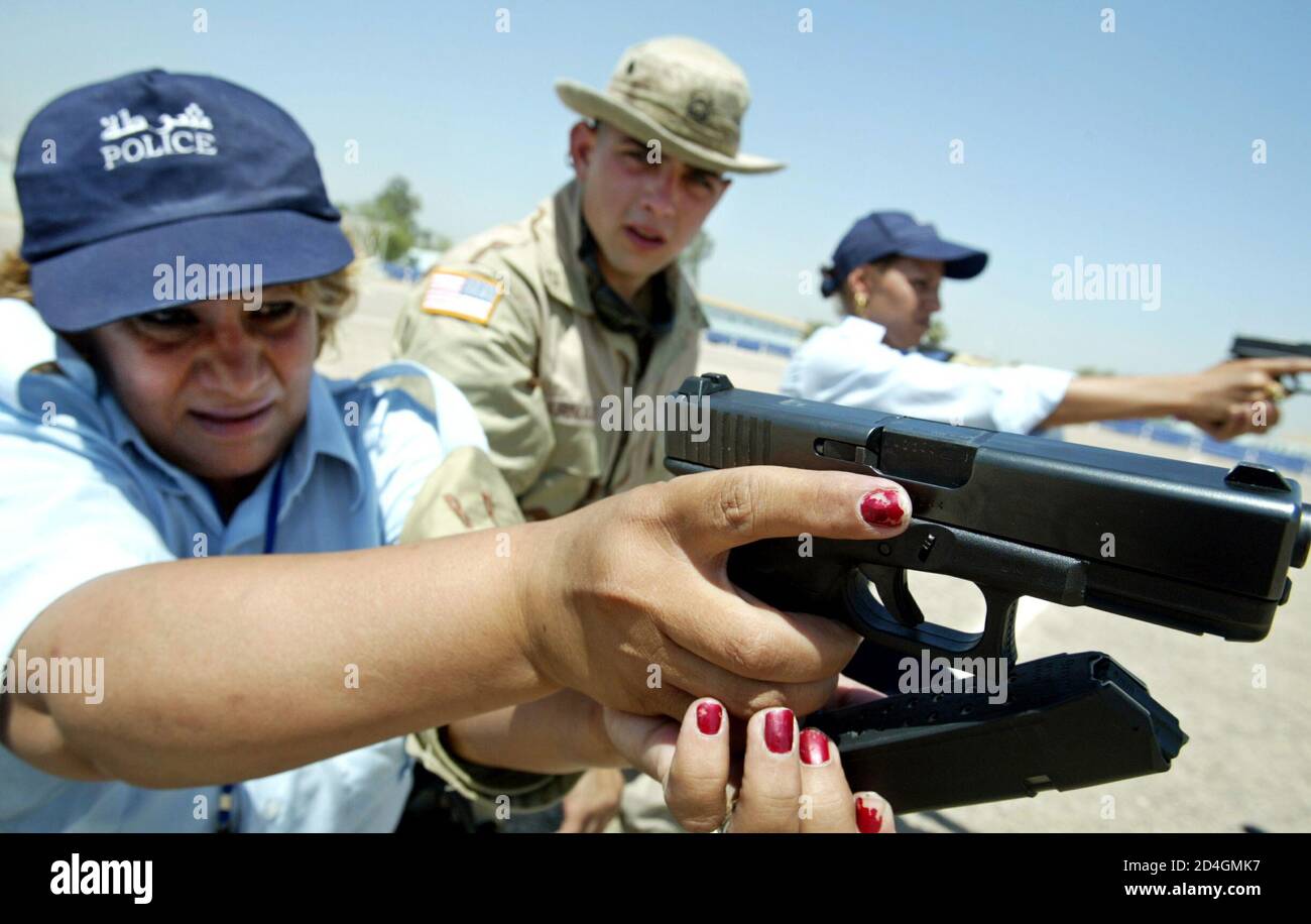 Iraqi police academy hi-res stock photography and images - Alamy