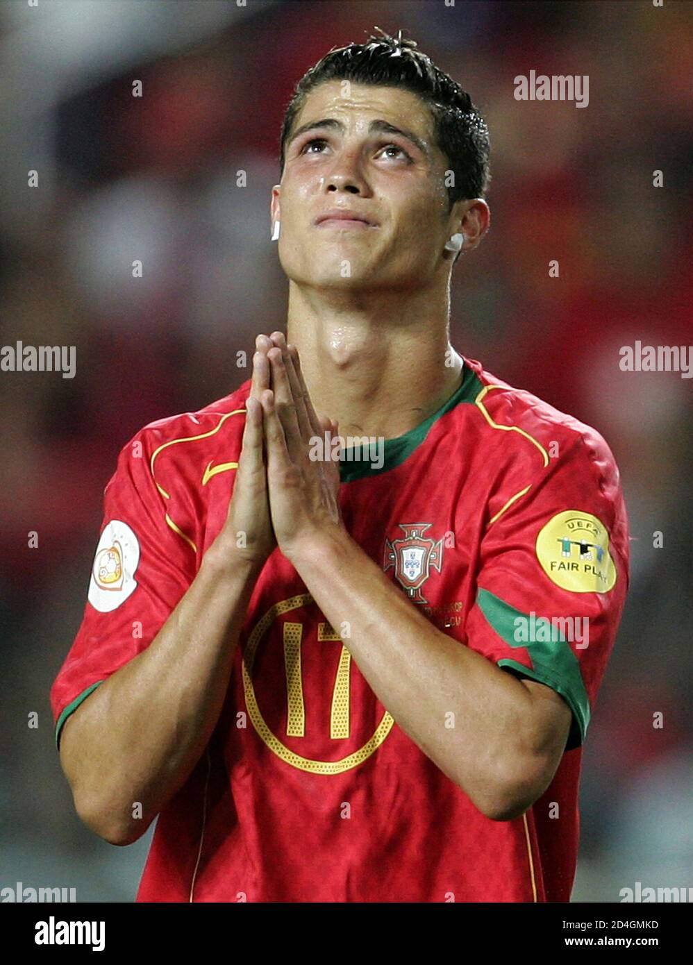 Cristiano ronaldo portugal 2004 greece hi-res stock photography and ...