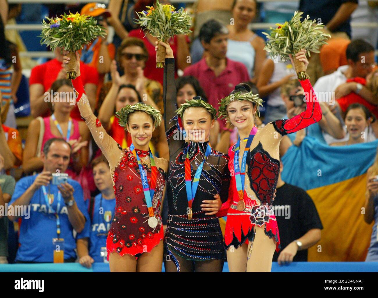 Alina kabaeva athens hi-res stock photography and images - Alamy