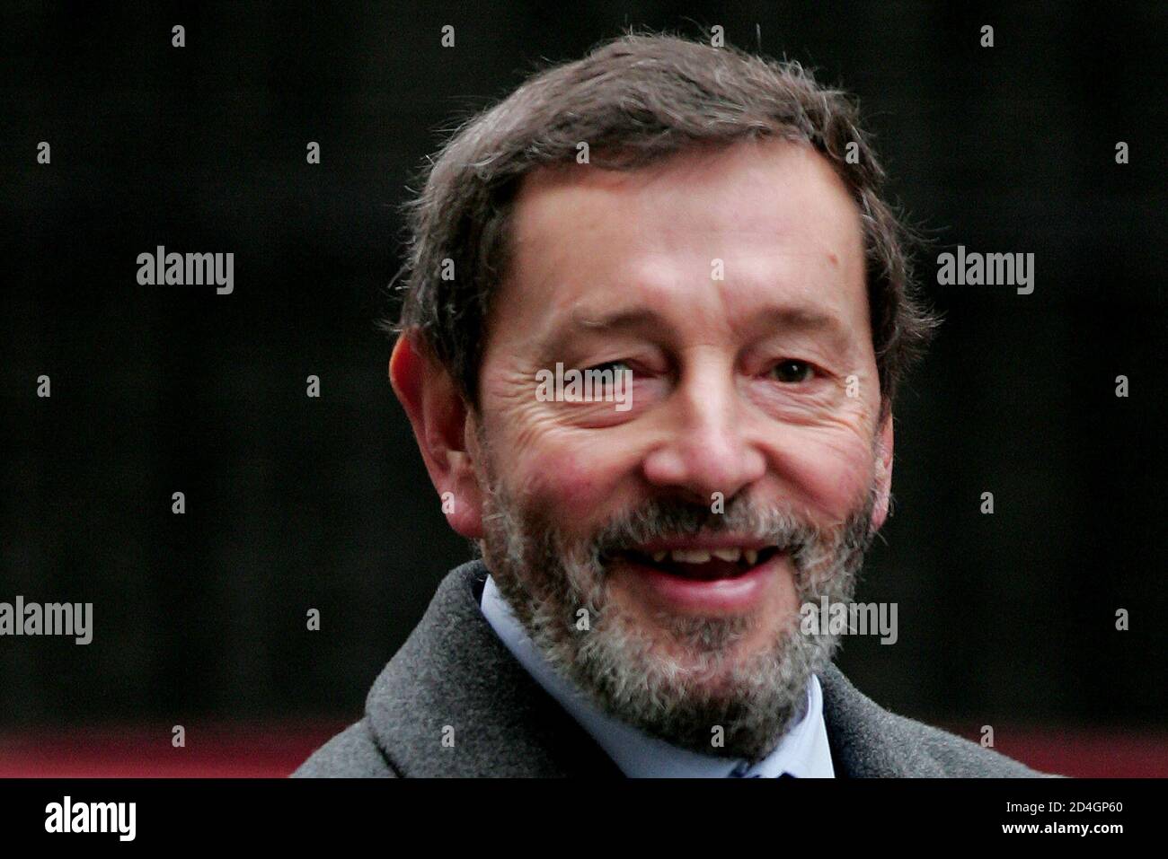 David blunkett arrives downing street hi-res stock photography and ...