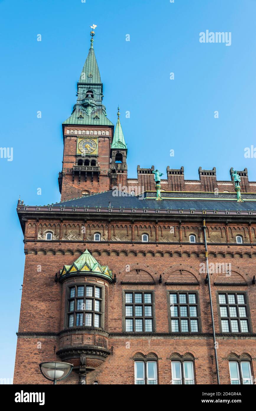 Copenhagen denmark clock tower hi-res stock photography and images - Alamy