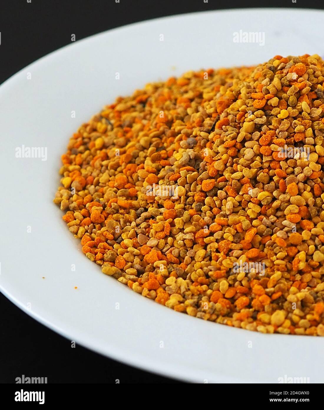 fresh bee pollen, natural vitamin source, empowering bee pollen Stock ...
