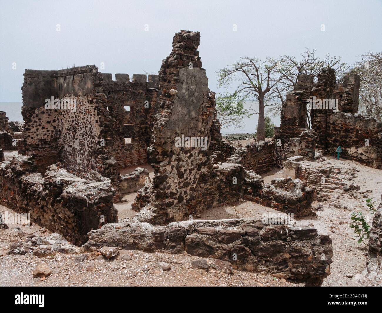 The Fort at Kunta Kinteh Island, Gambia river Stock Photo - Alamy