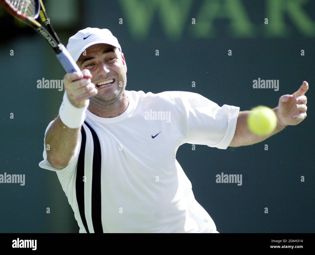 Sport tennis forehand andre agassi hi-res stock photography and images ...