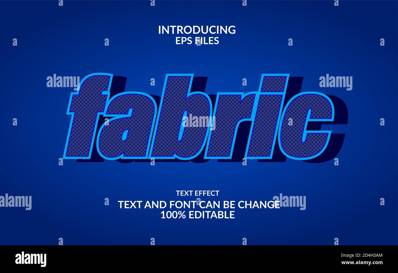 Editable vector text effect hi-res stock photography and images - Alamy