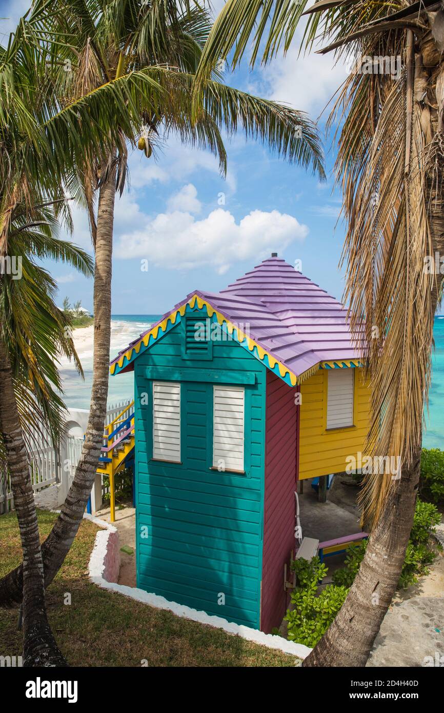 Caribbean, Bahamas, Providence Island, Compass Point resort Stock Photo ...