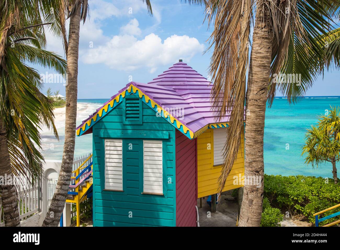 Caribbean, Bahamas, Providence Island, Compass Point resort Stock Photo ...
