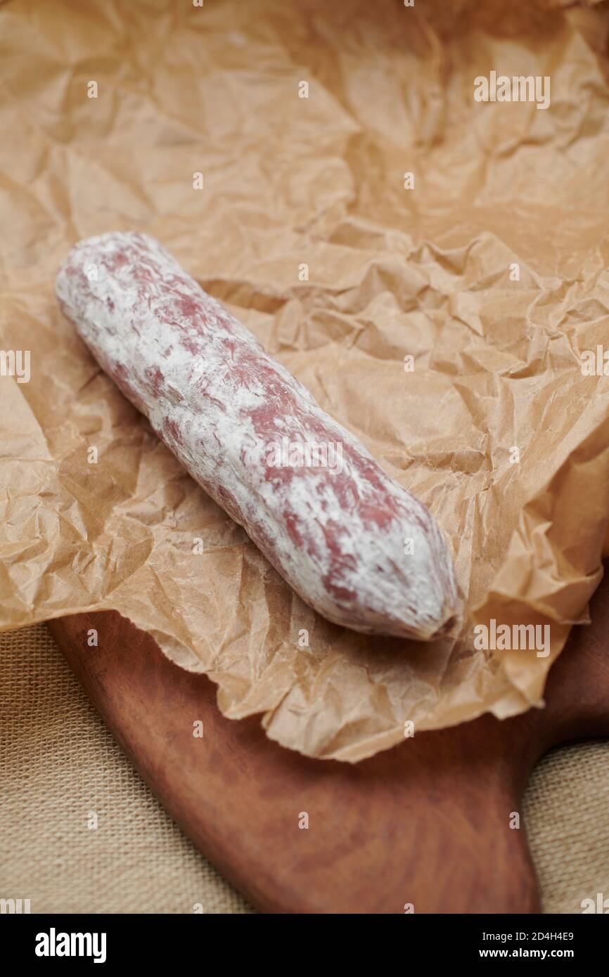 Salami milano hi-res stock photography and images - Alamy