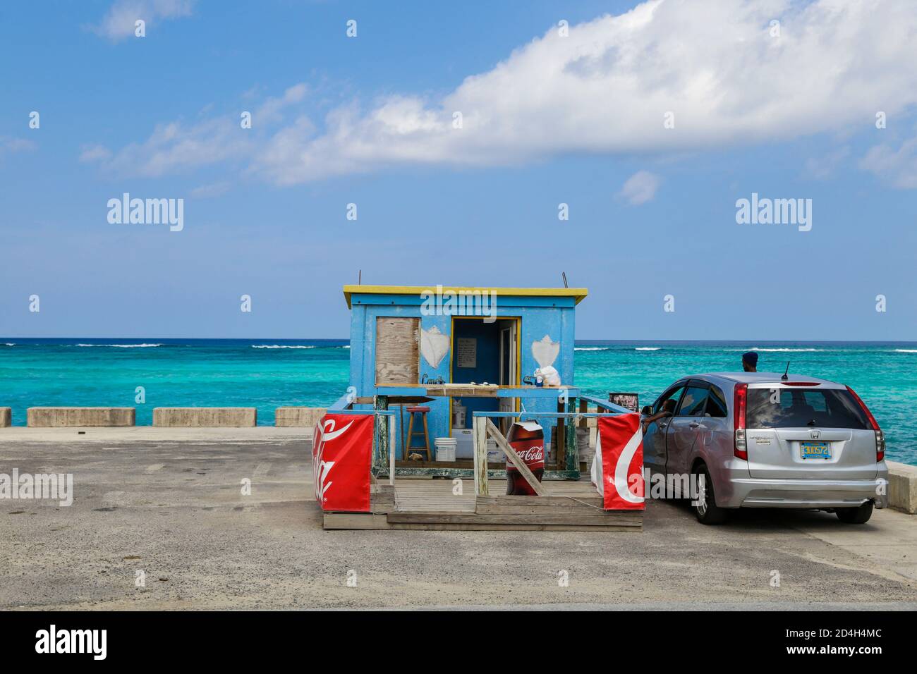 Caribbean, Bahamas, Providence Island, Conch stand Stock Photo - Alamy