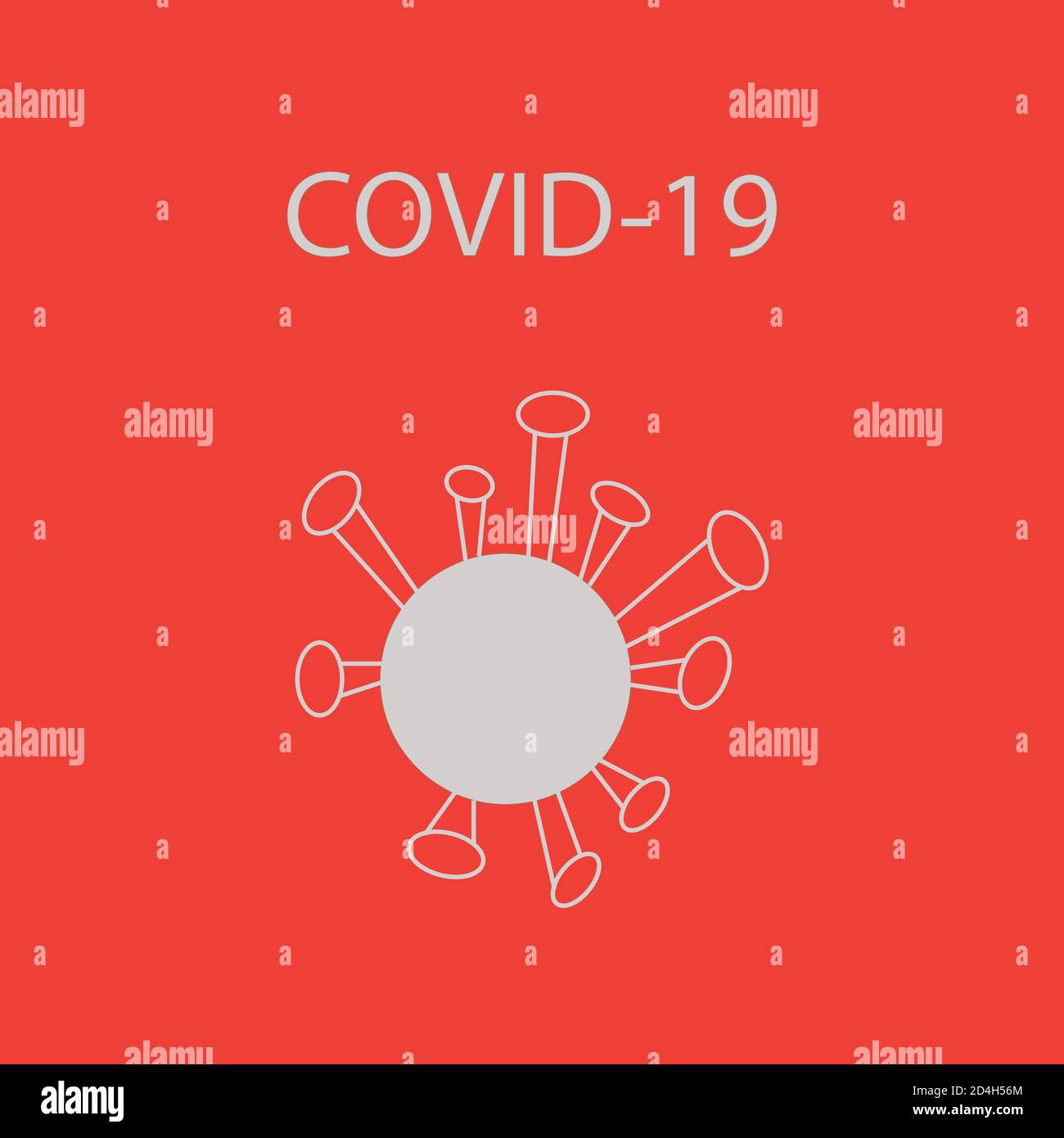 icon for viral bacteria. Cartoon illustration. Microorganisms of the ...