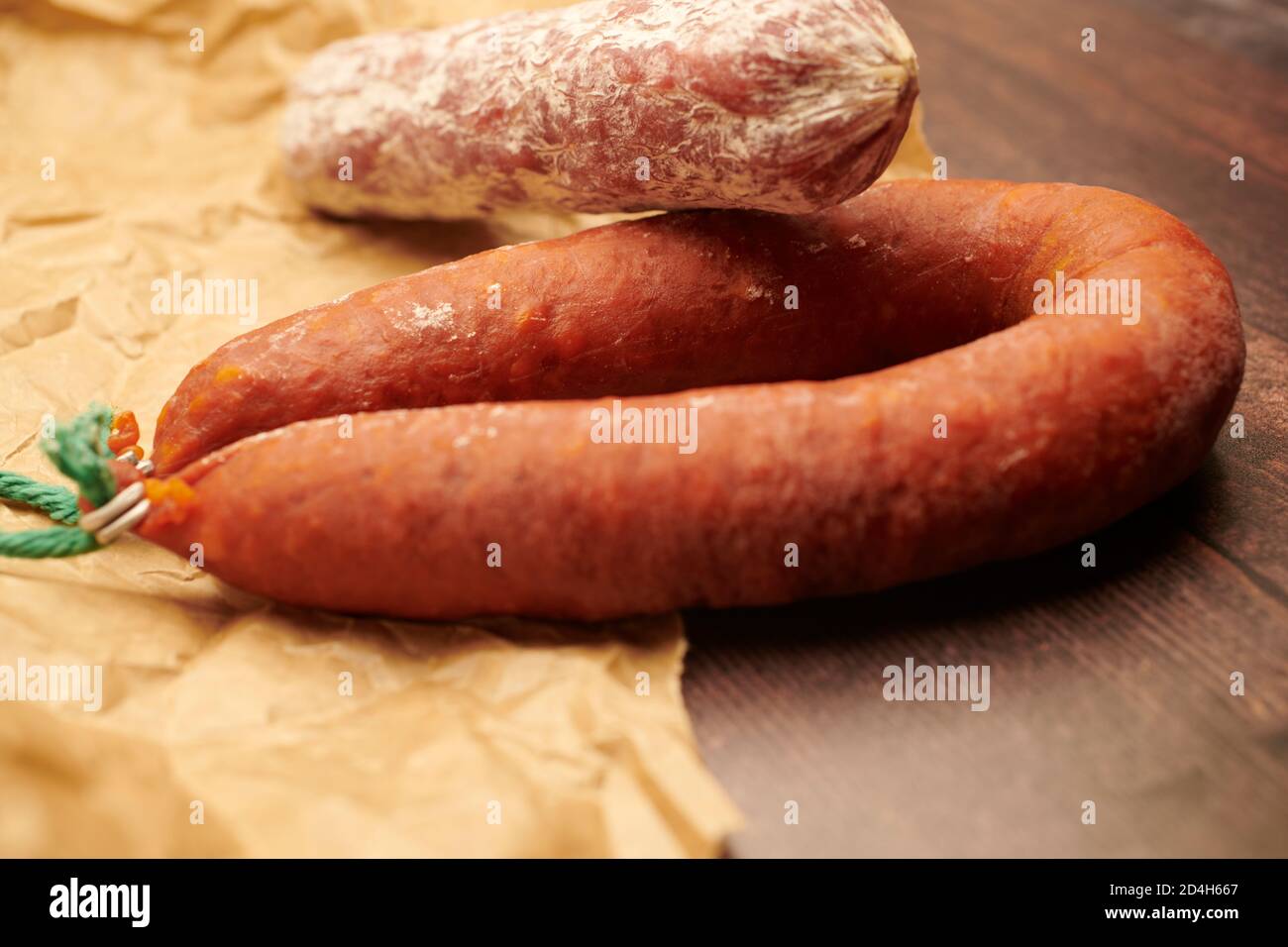Salami packing hi-res stock photography and images - Alamy