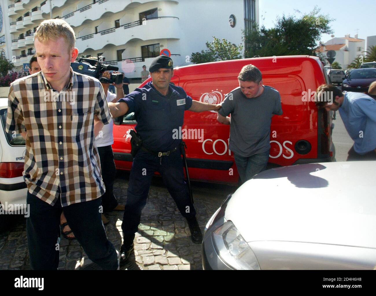 Football hooligans england fighting hi-res stock photography and images ...