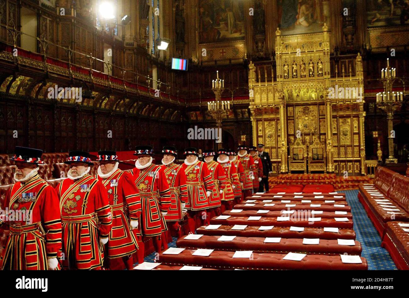 House of the lords westminster chamber hi-res stock photography and ...