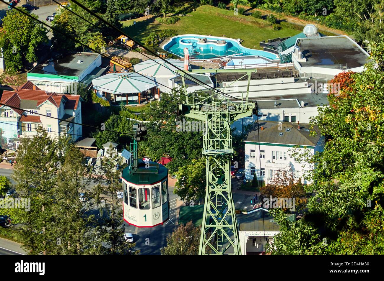 Bad Harzburg, Germany, September 14., 2020: Cabin of the historical ...