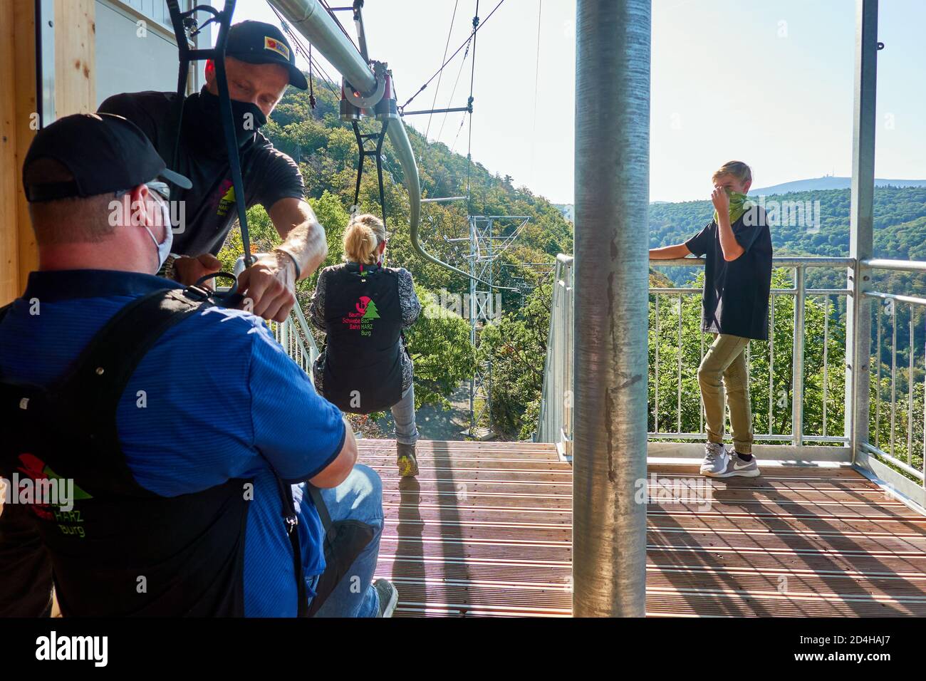 Abseil castle hi-res stock photography and images - Alamy