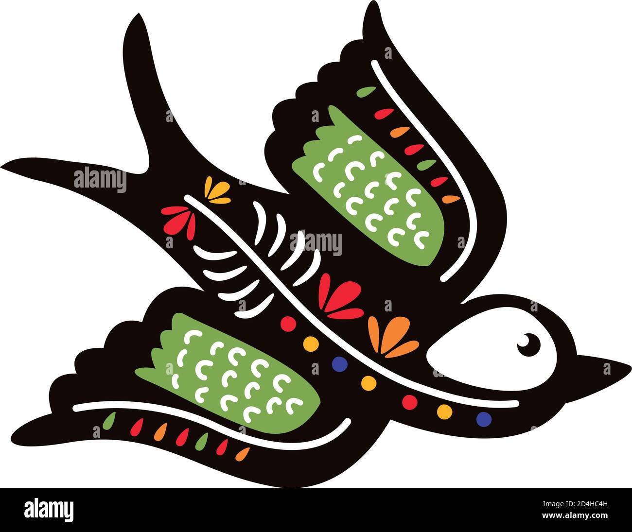 Native mexican bird Stock Vector Images - Alamy