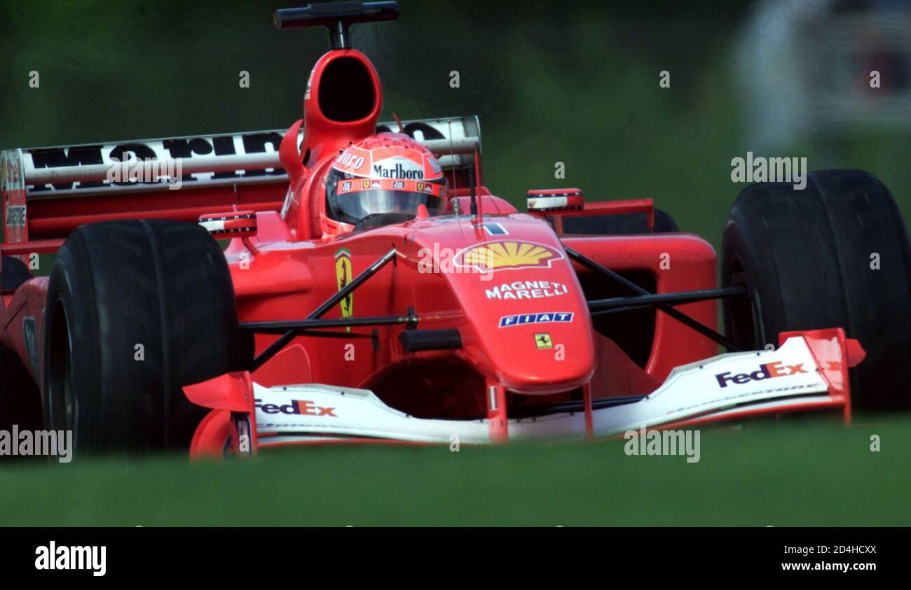 Michael schumacher in ferrari 2001 hi-res stock photography and images ...