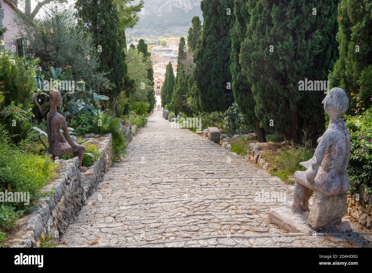 The Calvari Steps is an ancient stone staircase leading from the ...