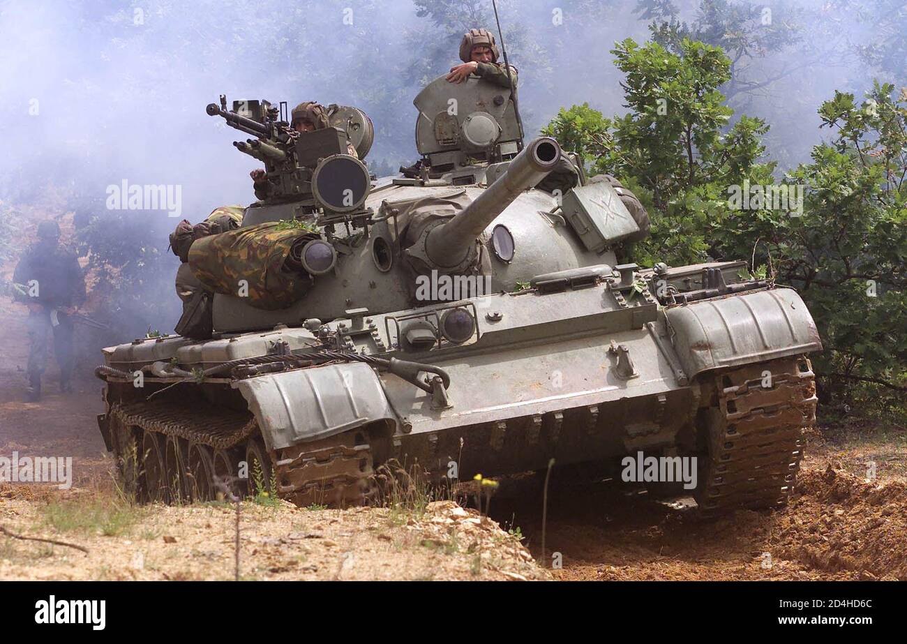 T 55 tank yugoslav hi-res stock photography and images - Alamy