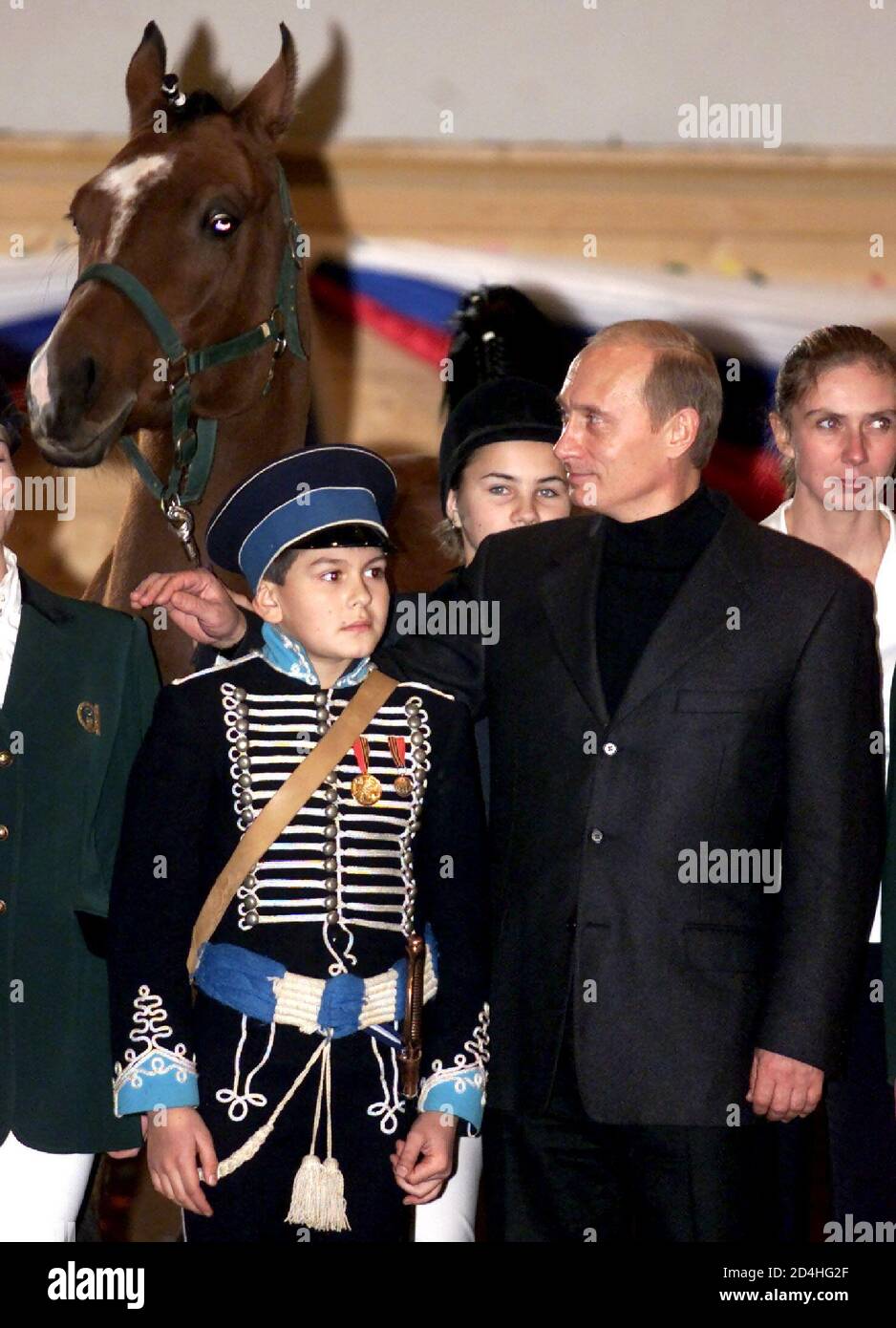 Russian president vladimir putin children hi-res stock photography and ...