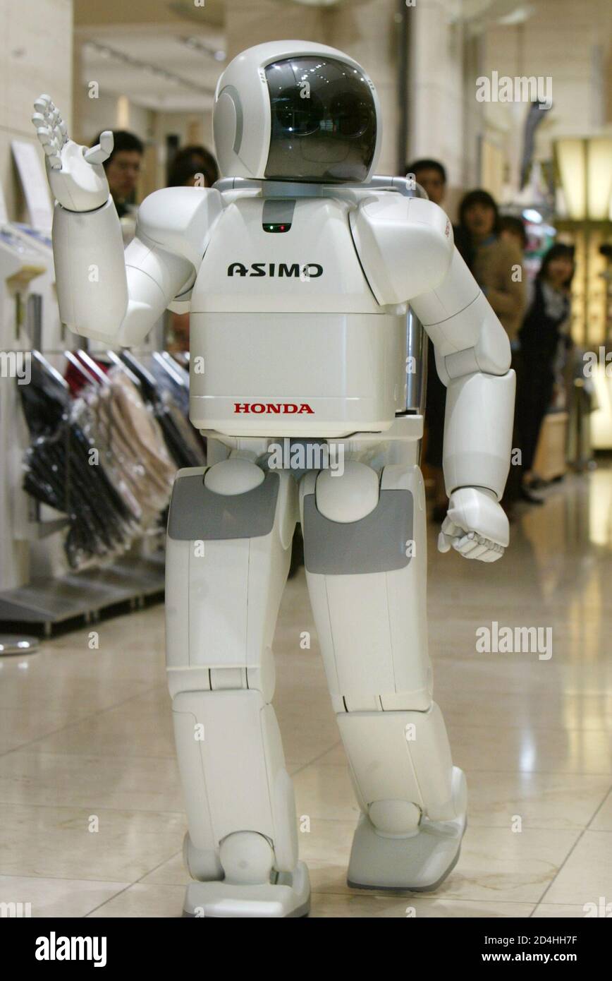 Humanoid robot asimo hi-res stock photography and images - Alamy