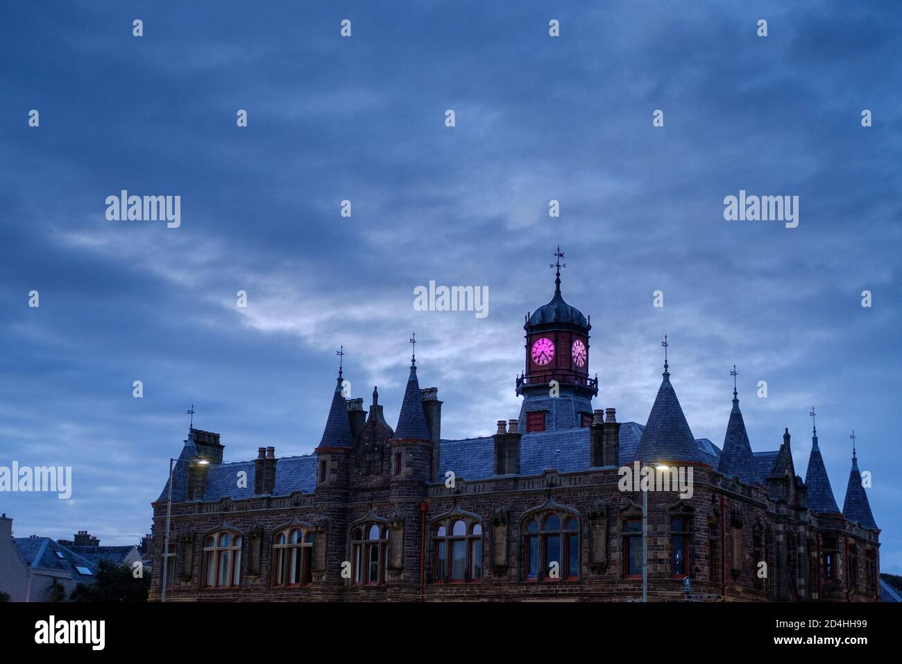 Stornoway Town Hall Stock Photo - Alamy