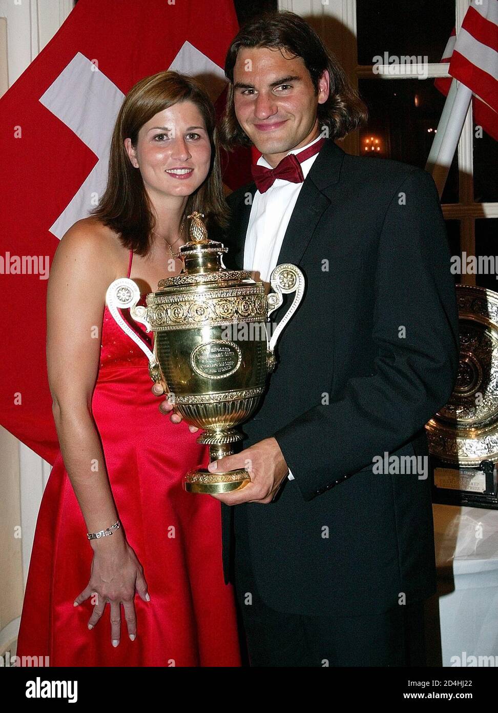 Roger federer and miroslava federer hi-res stock photography and images ...