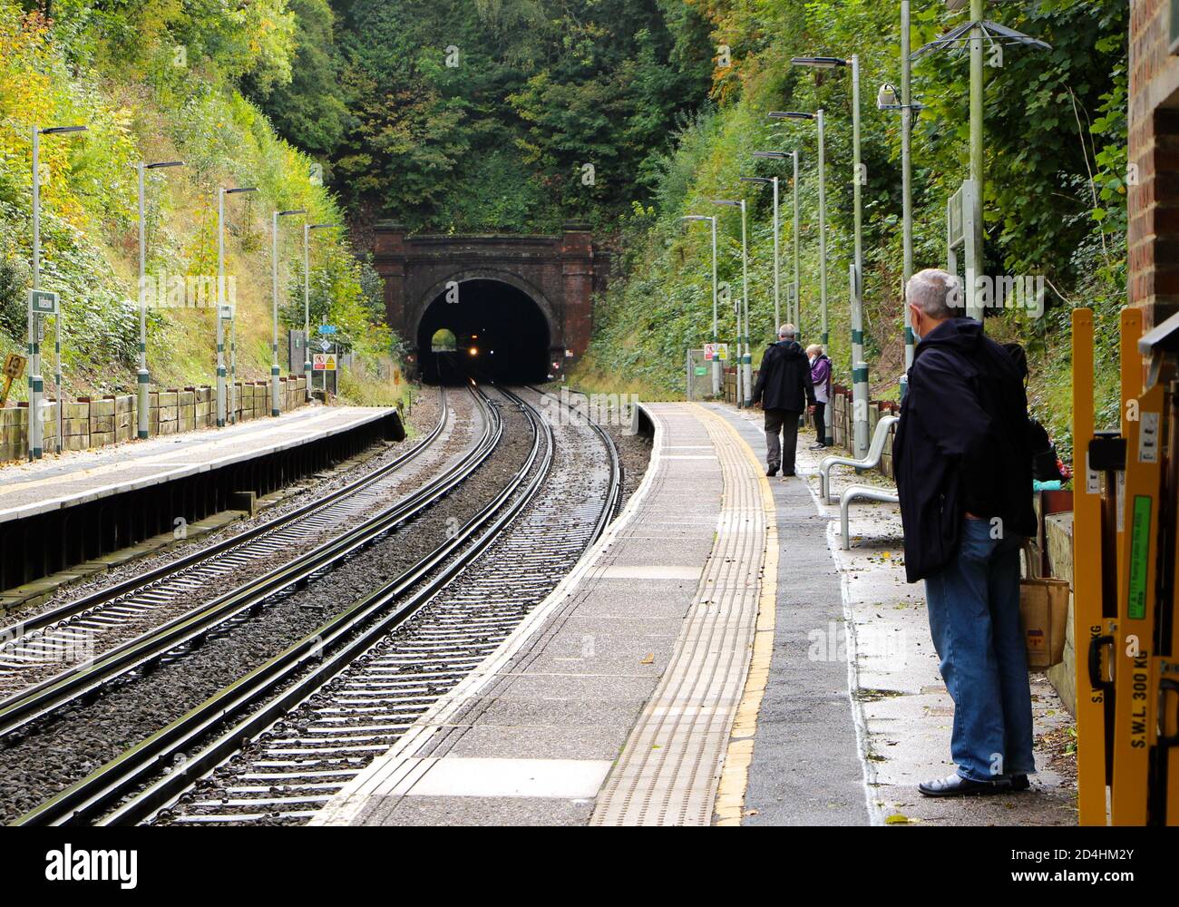 Riddlesdown railway station hi-res stock photography and images - Alamy